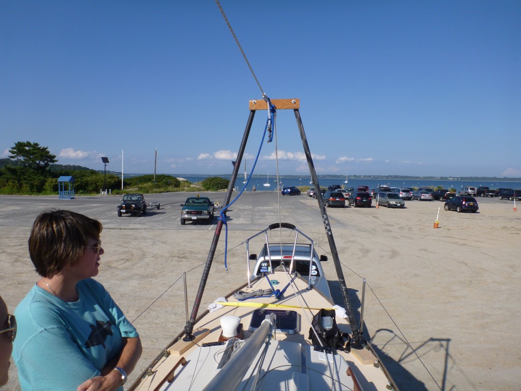 Raising The Mast | SEA SPRITE ASSOCIATION