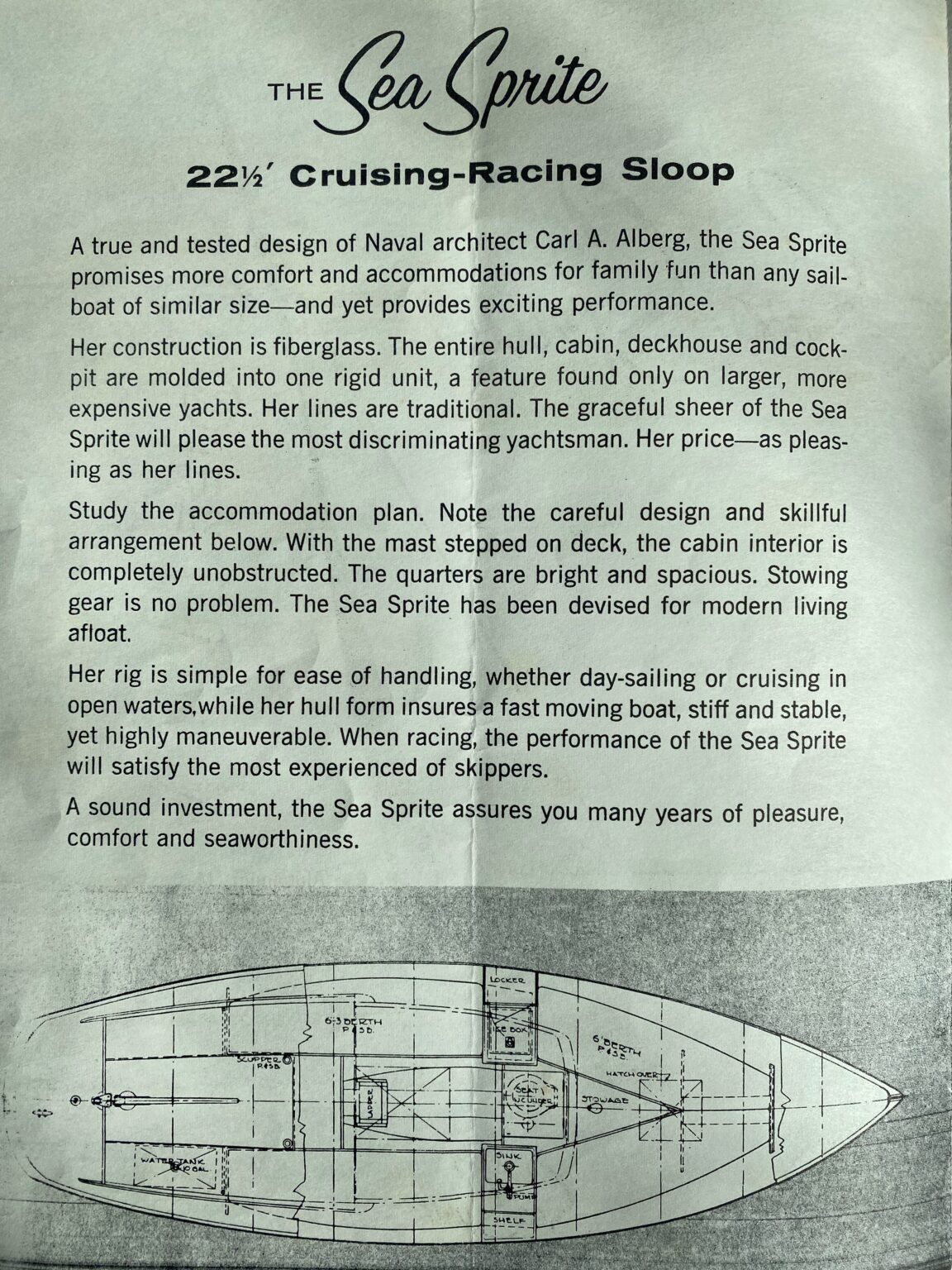 THE SEA SPRITE SAILBOAT HISTORY | SEA SPRITE ASSOCIATION